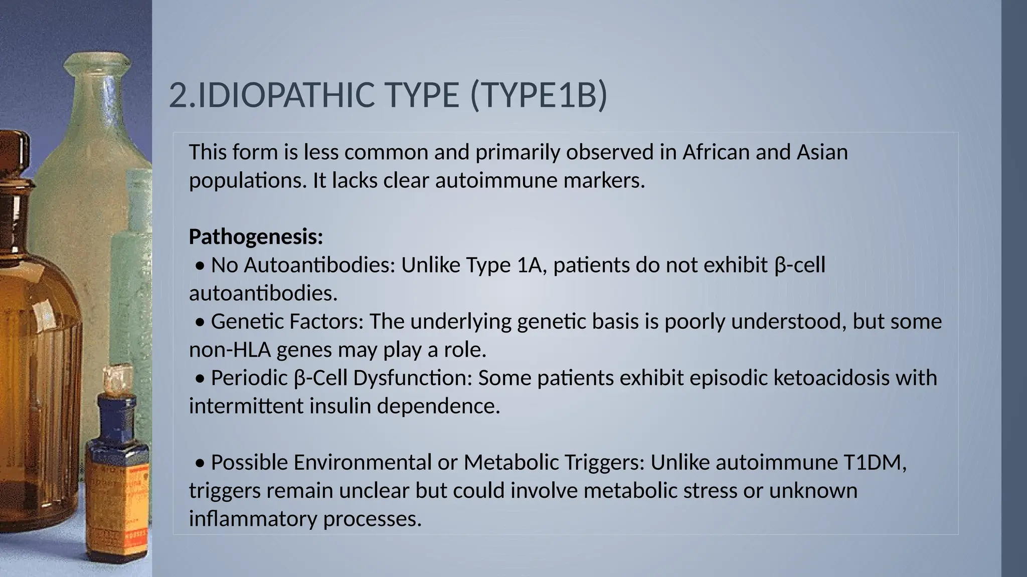DIABETES TYPE 1 epidemology and pathogenisis short way | PPTX