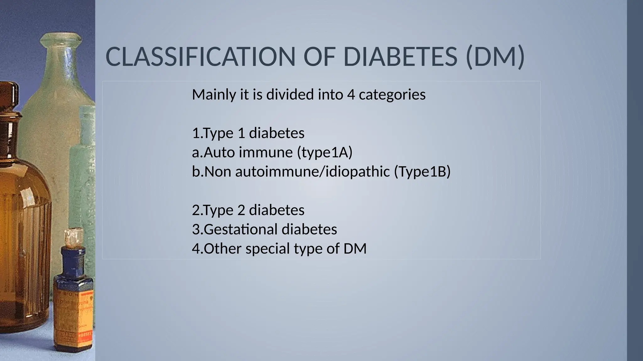 DIABETES TYPE 1 epidemology and pathogenisis short way | PPTX