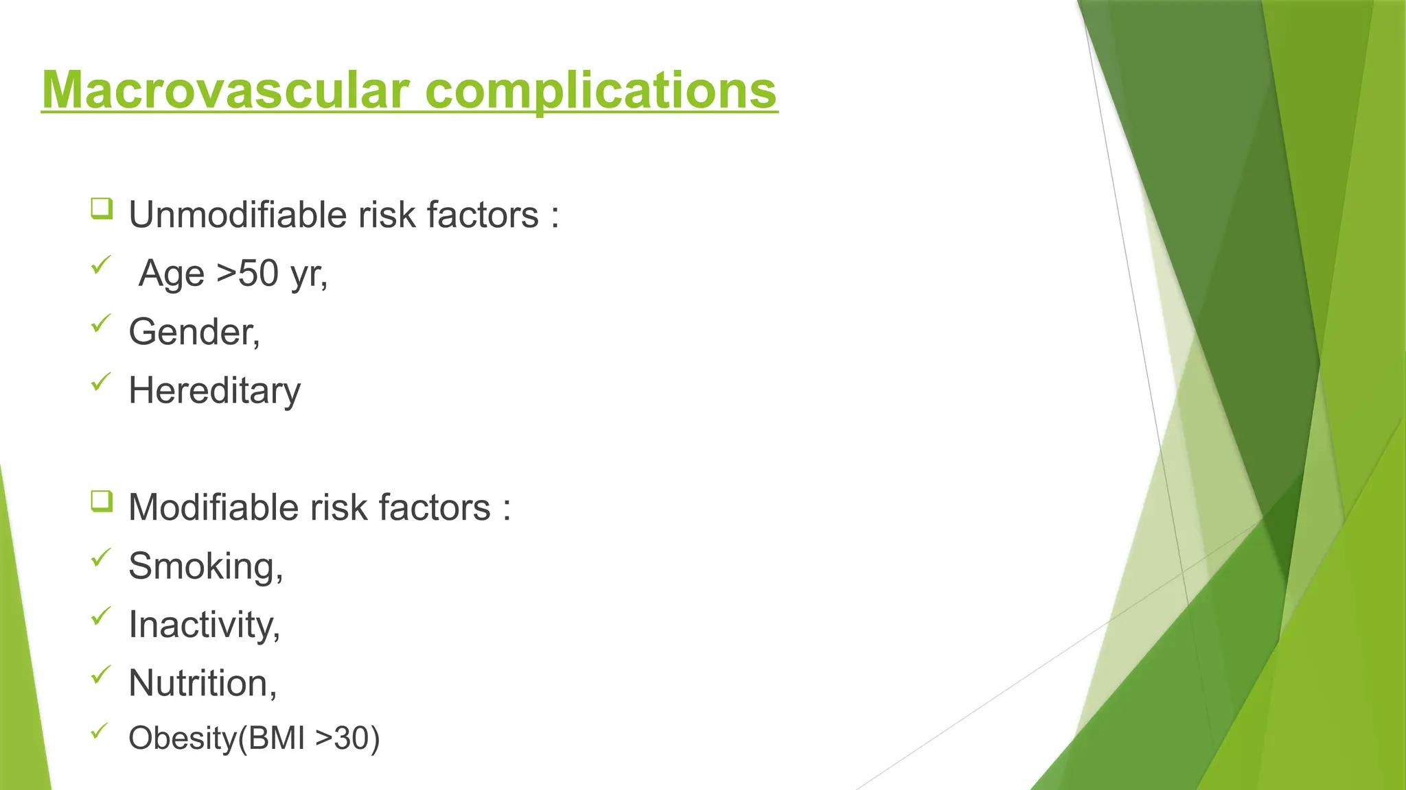 Diabetes with long and short term Complications.pptx