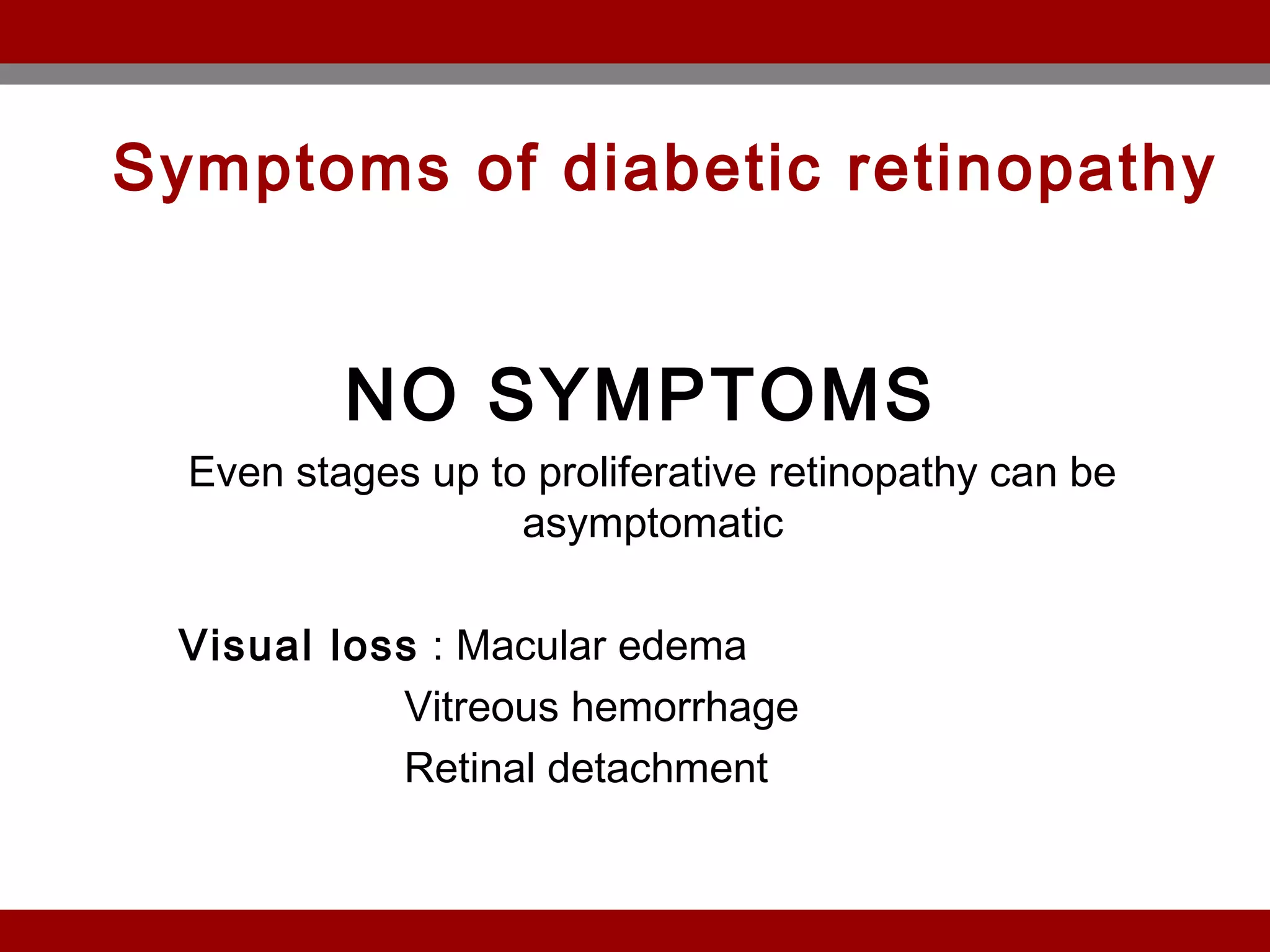 Diabetic Microvascular Complications Ppt