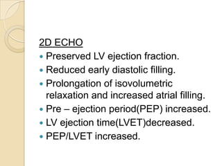 Diabetic cardiomyopathy | PPTX