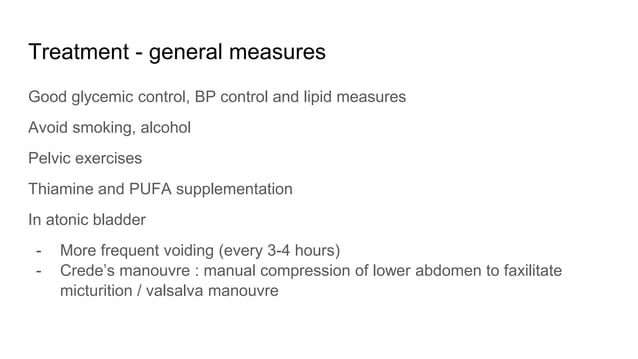 Diabetic cystopathy (1).pptx | Diabetes | Diseases and Conditions