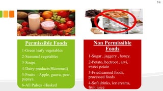 DIABETIC DIET PLAN | PPTX