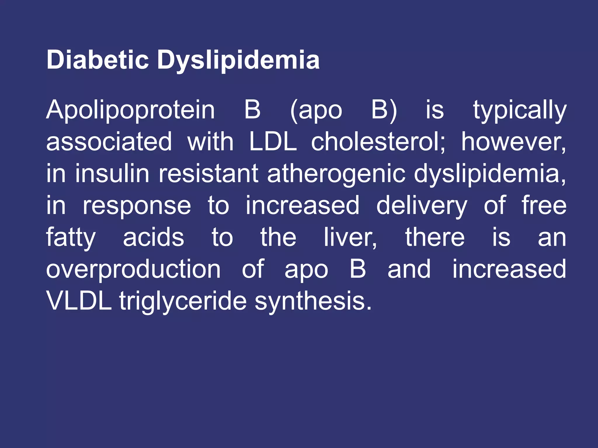 Diabetic Dyslipidemia- Dr Shahjada Selim | PPT