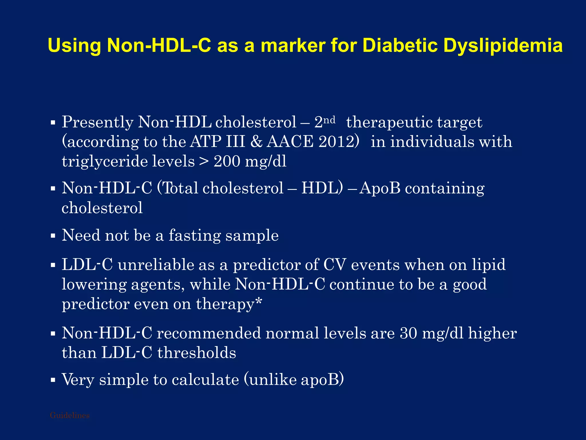 Diabetic dyslipidemia and residual risk by Dr. Vaibhav Yawalkar MD DM ...