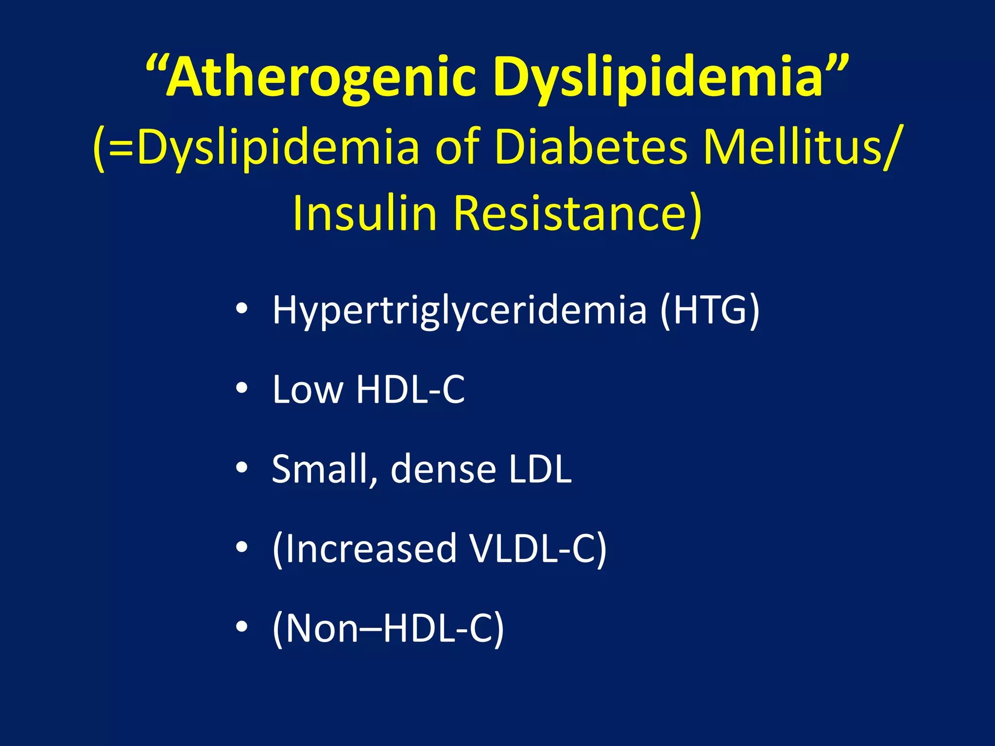Diabetic dyslipidemia and residual risk by Dr. Vaibhav Yawalkar MD DM ...