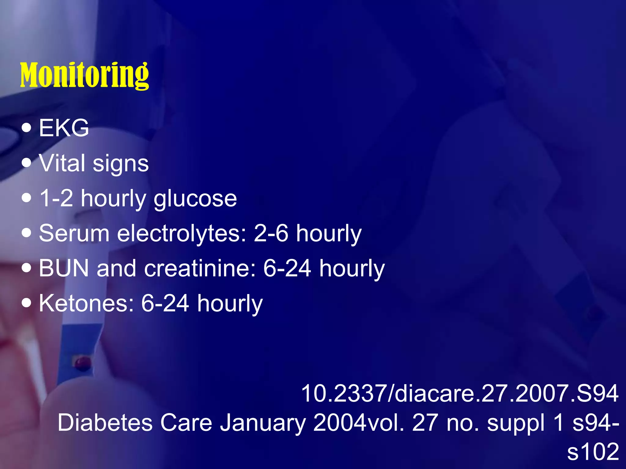 Diabetic emergencies | PPTX