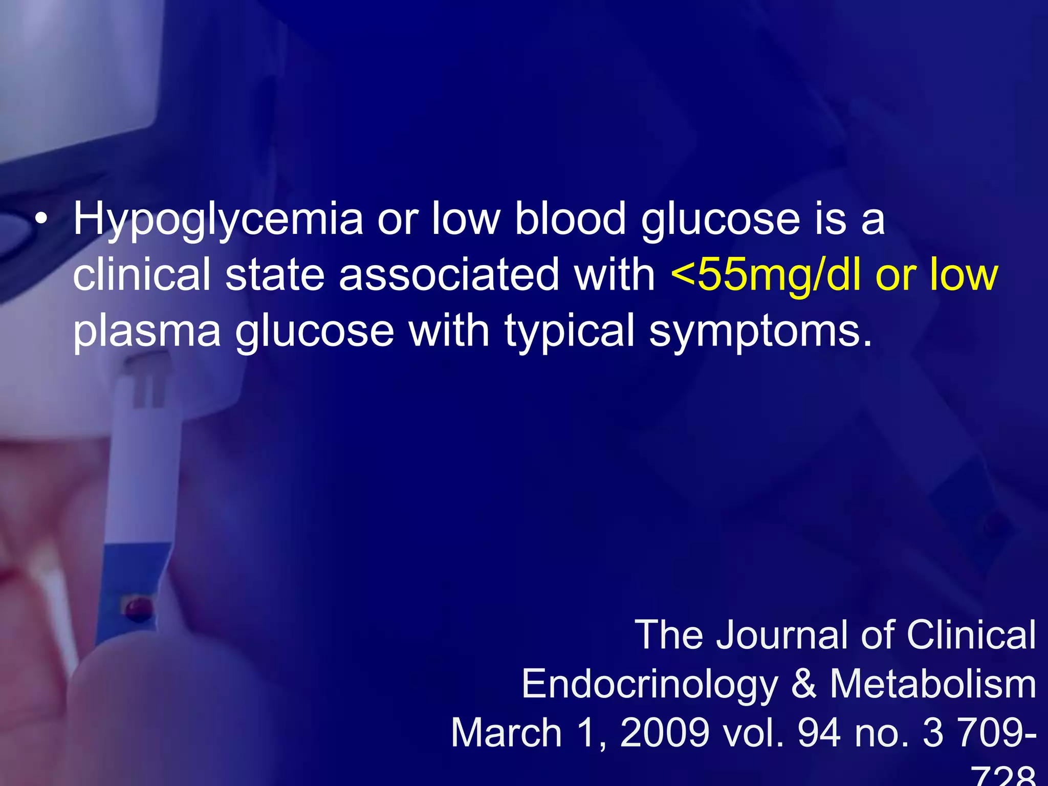 Diabetic emergencies | PPTX