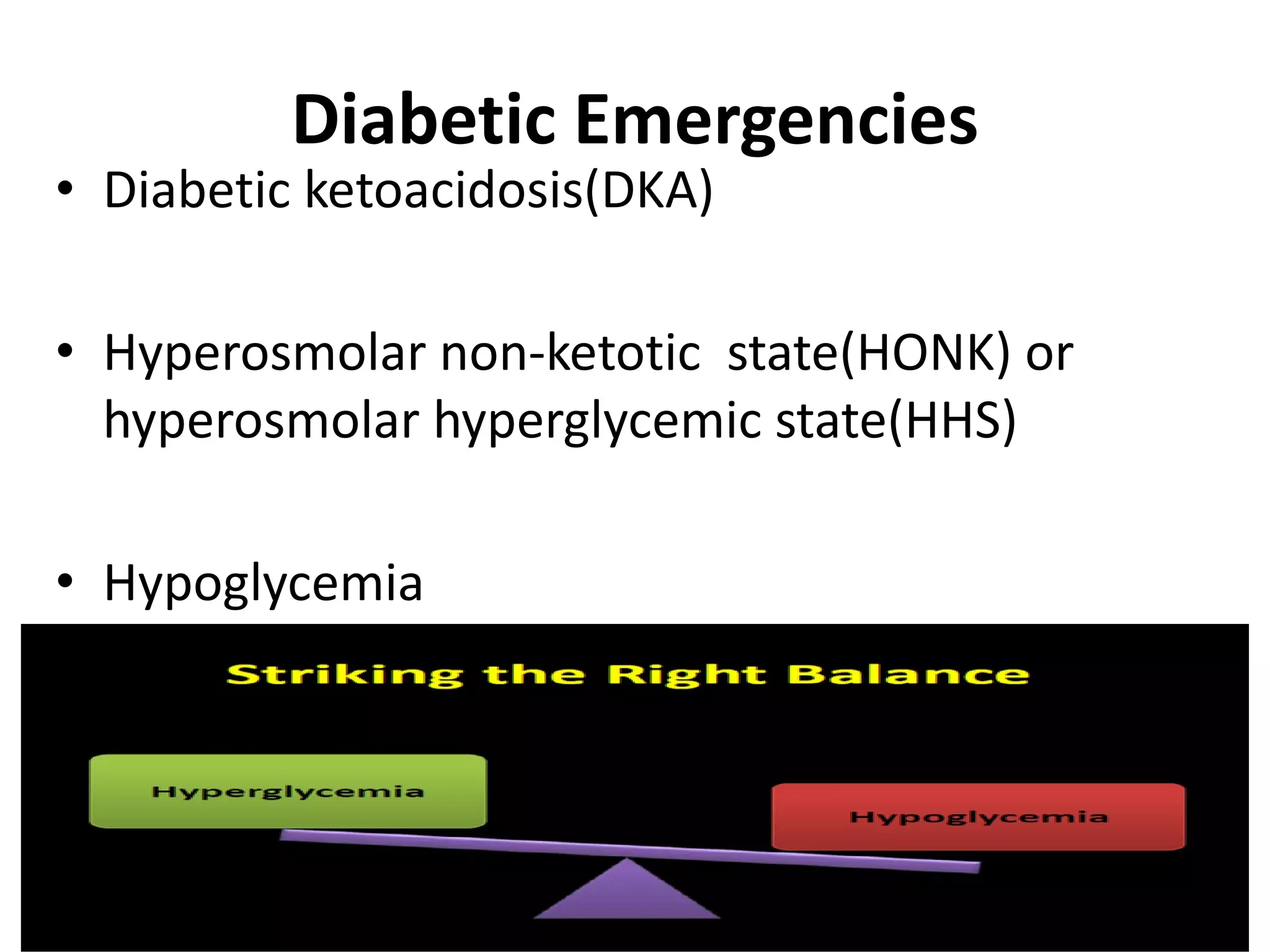 Diabetic emergencies | PDF