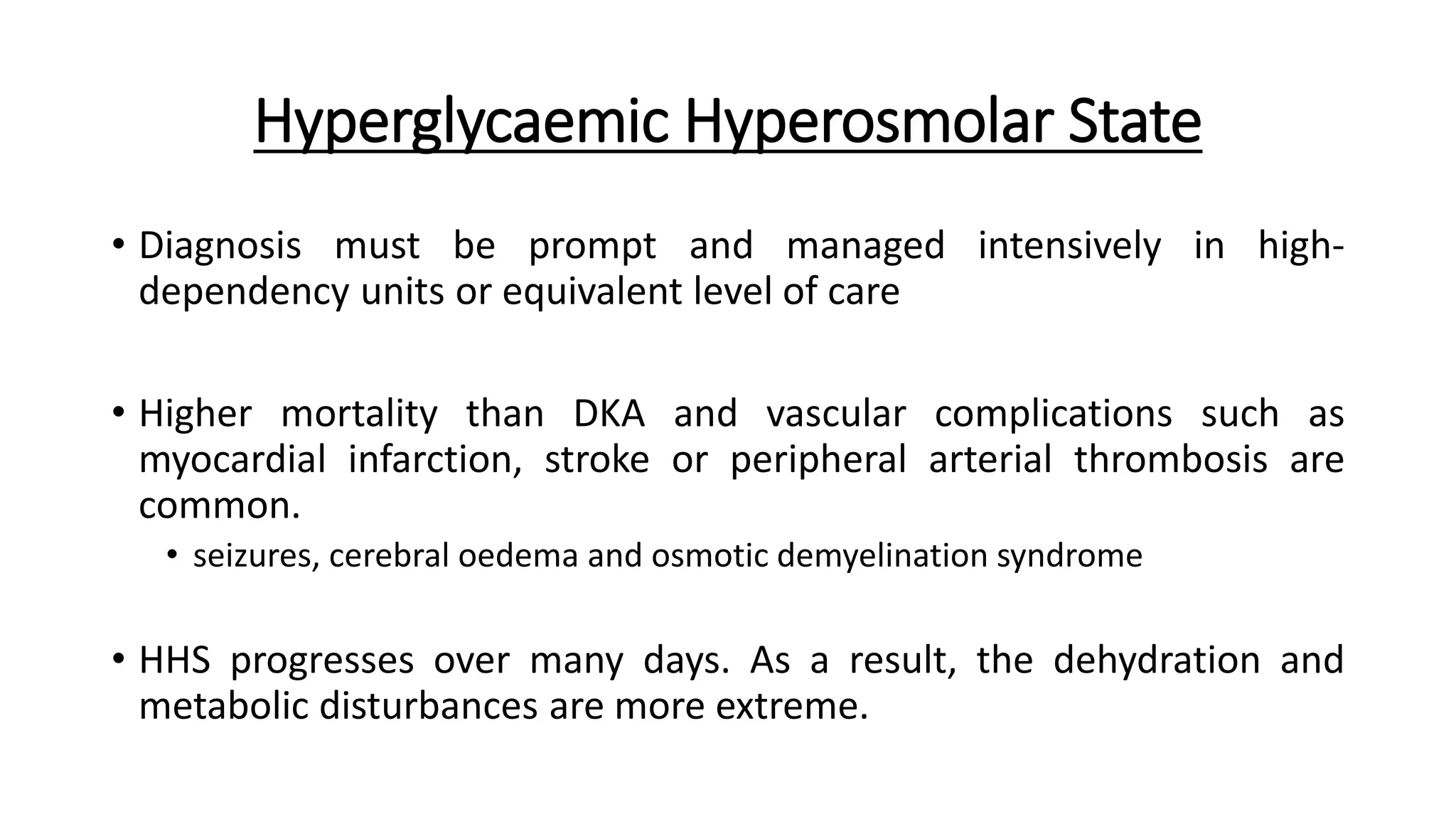 Diabetic Emergencies | PPTX