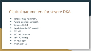 Diabetic emergencies and insulin class.pptx