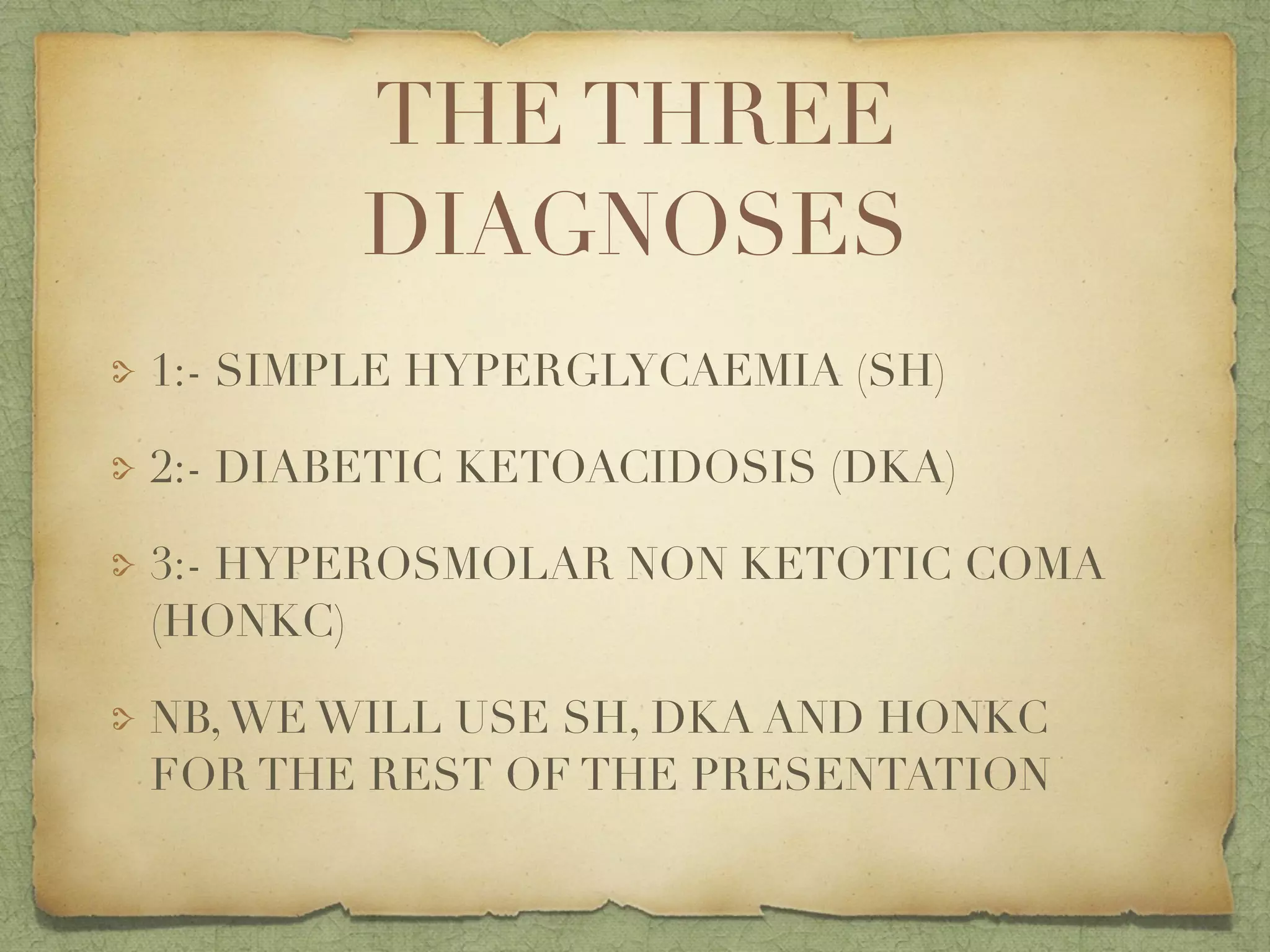 Diabetic emergencies pdf | PPT