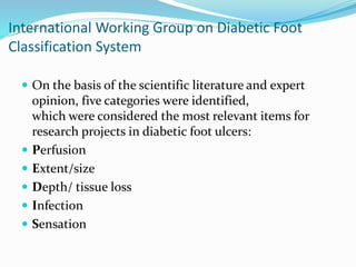 Diabetic foot | PPTX