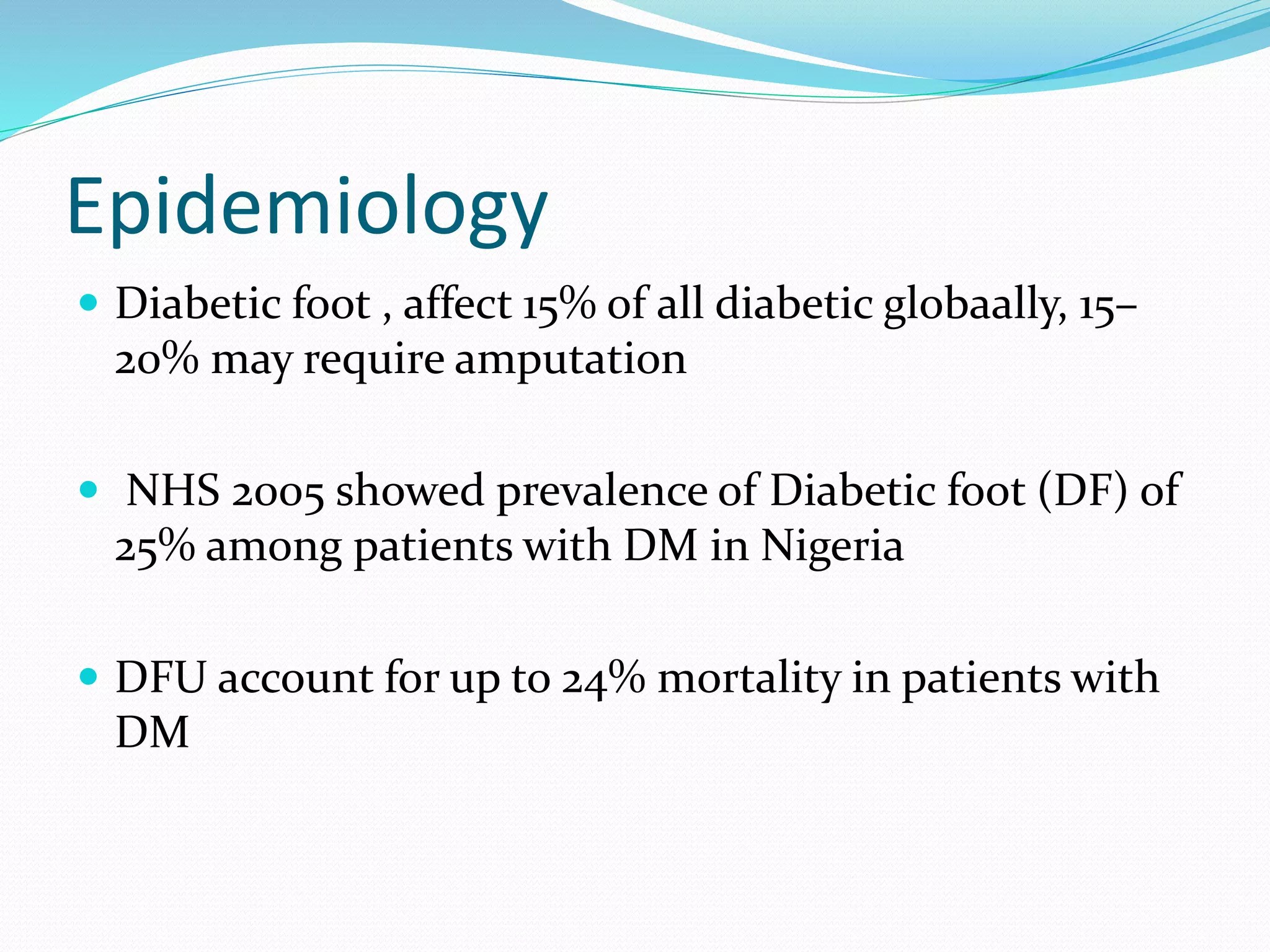 management Diabetic foot | PPTX