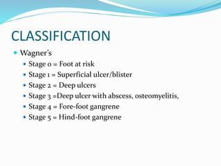 management Diabetic foot | PPTX