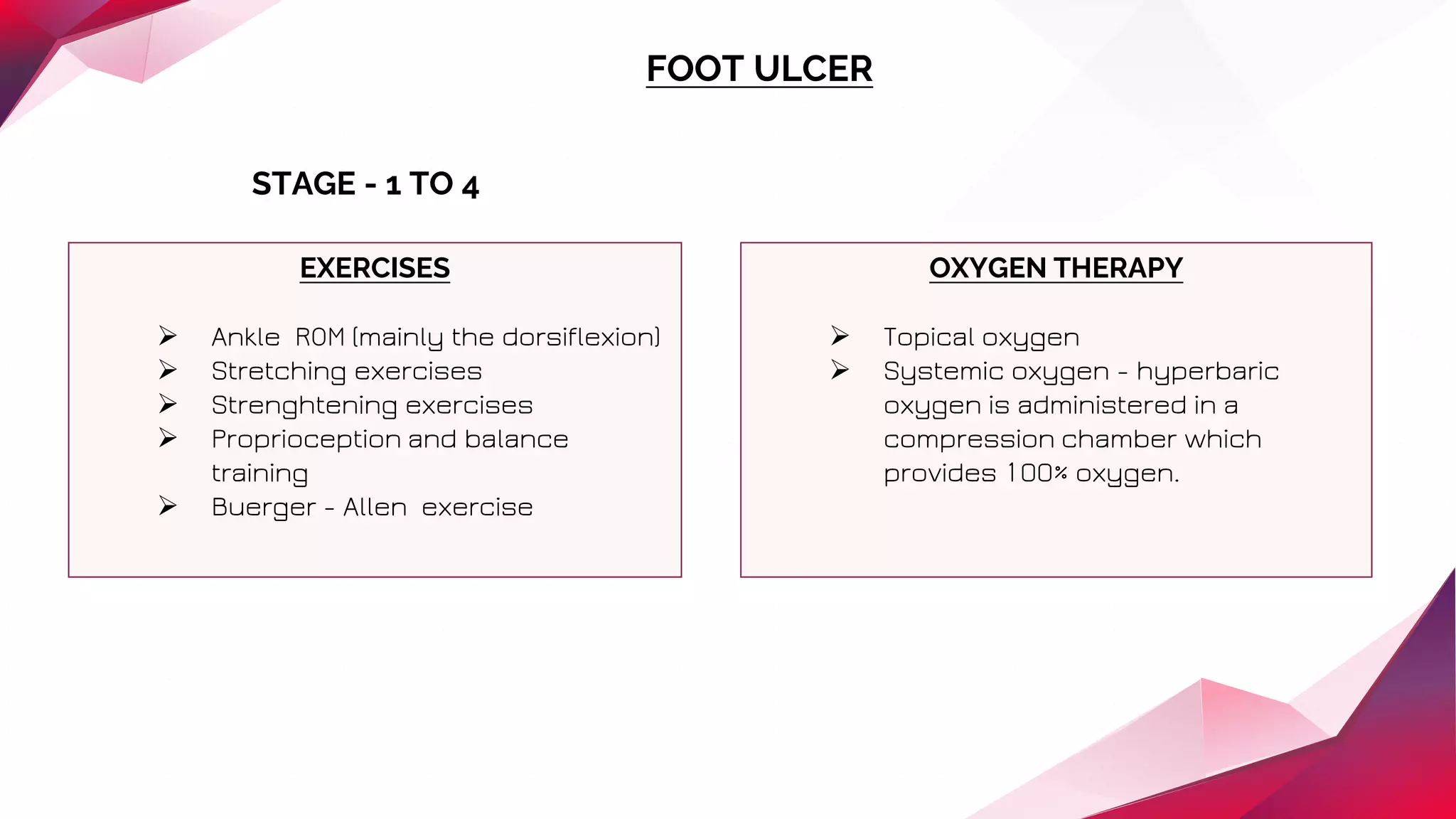 Diabetic foot - Physiotherapy | PPTX