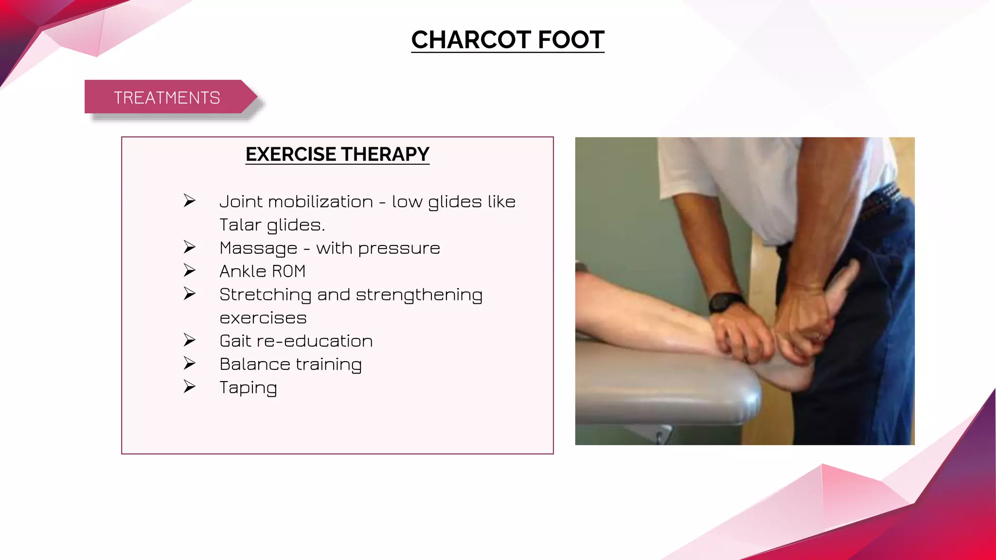Diabetic foot - Physiotherapy | PPTX