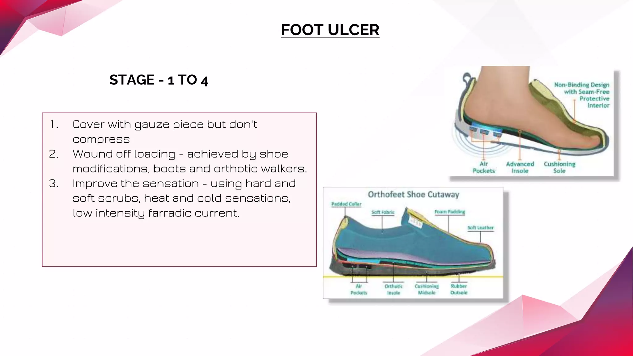 Diabetic foot - Physiotherapy | PPTX