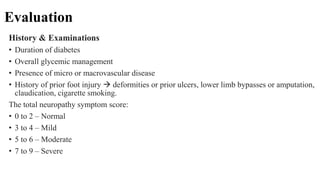 DIABETIC FOOT grading and management clinical | PPT