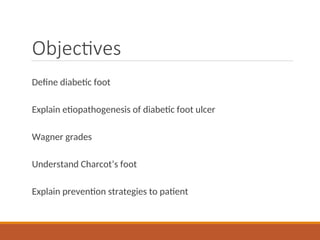 Diabetic foot ulcer, management and Treatment.ppt