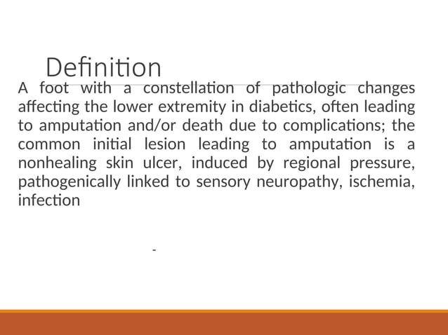Diabetic foot ulcer, management and Treatment.ppt