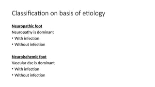 DIABETIC FOOT. Anatomy, physiology, risk factors and management | PPTX