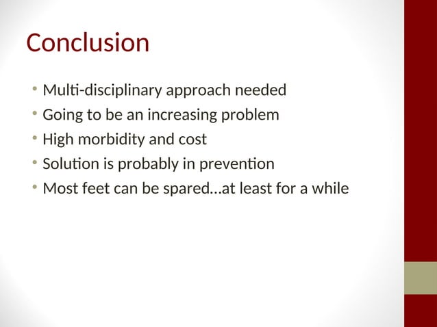 diabetic foot and its management-pathophysiology | PPT