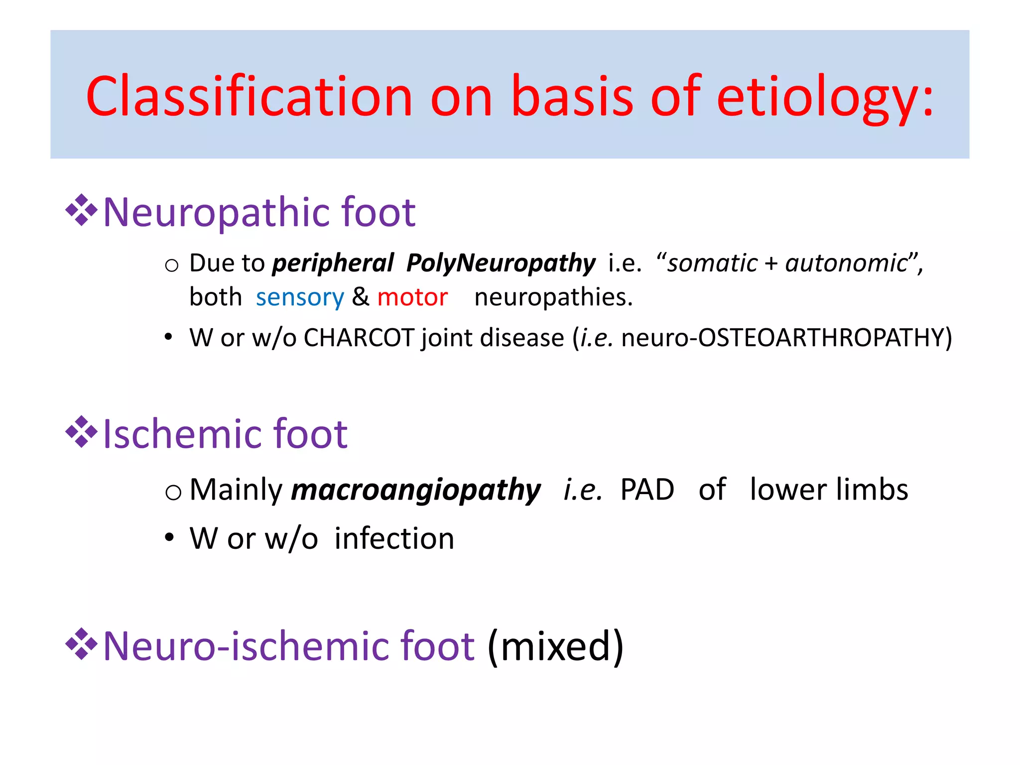 Diabetic foot Wilson N. M.D. MBBS | PPTX