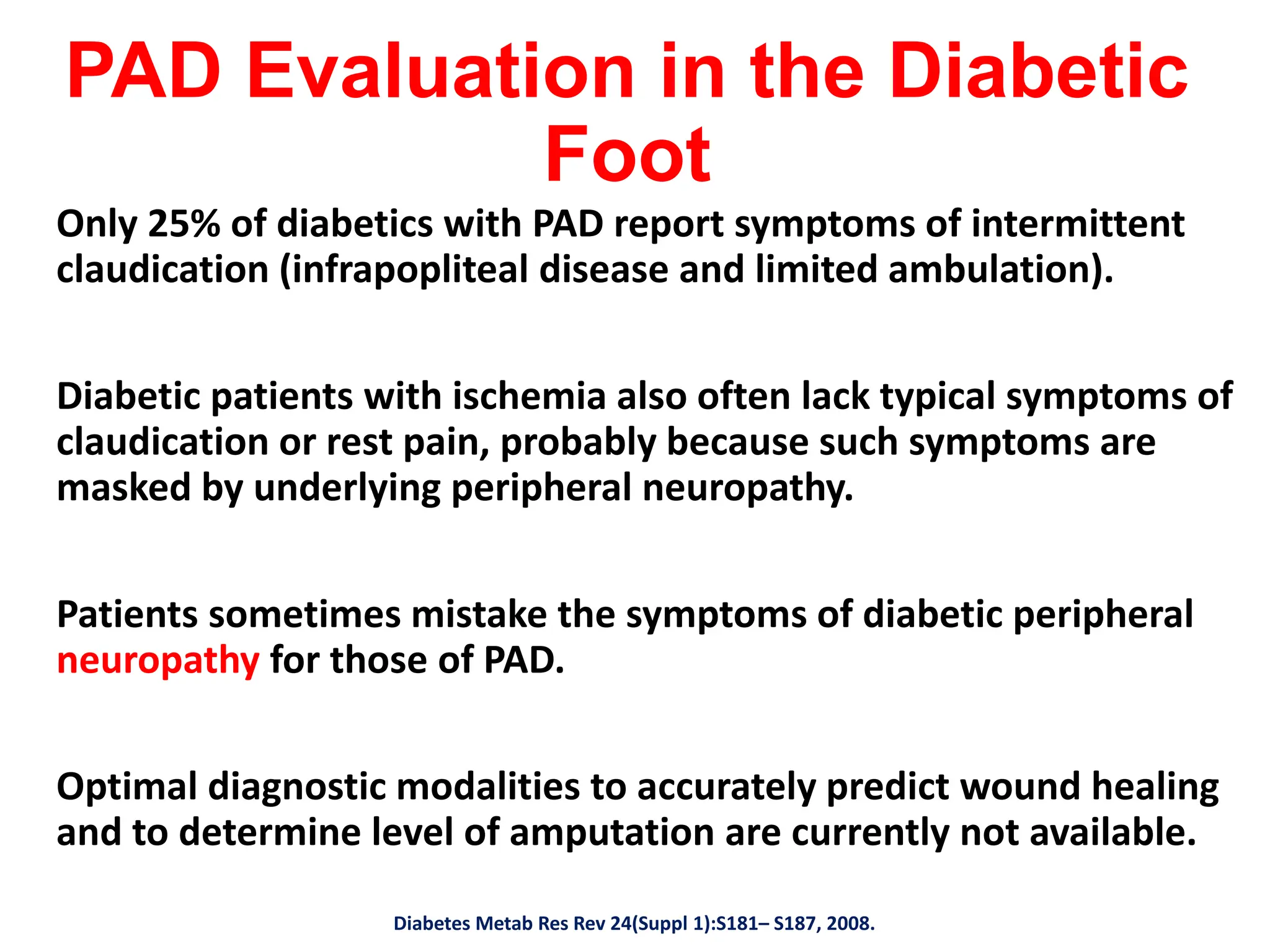 Diabetic Foot slide show vascular surgery | PPTX