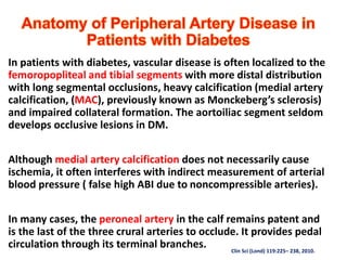 Diabetic Foot slide show vascular surgery | PPTX