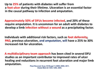 Diabetic Foot slide show vascular surgery | PPTX