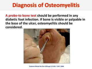 Diabetic Foot slide show vascular surgery | PPTX