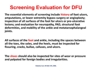 Diabetic Foot slide show vascular surgery | PPTX