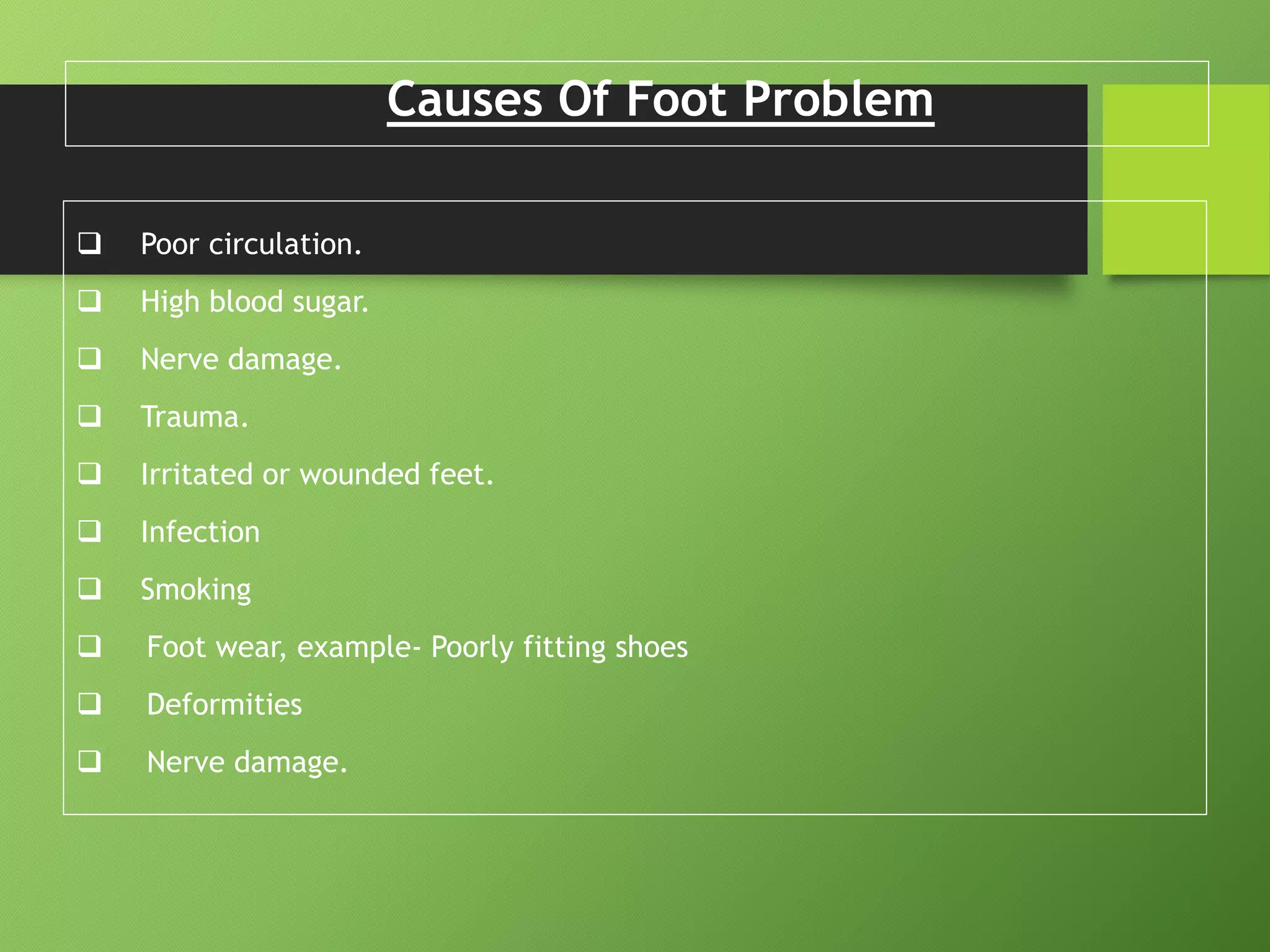 Diabetic Foot Care | PPTX