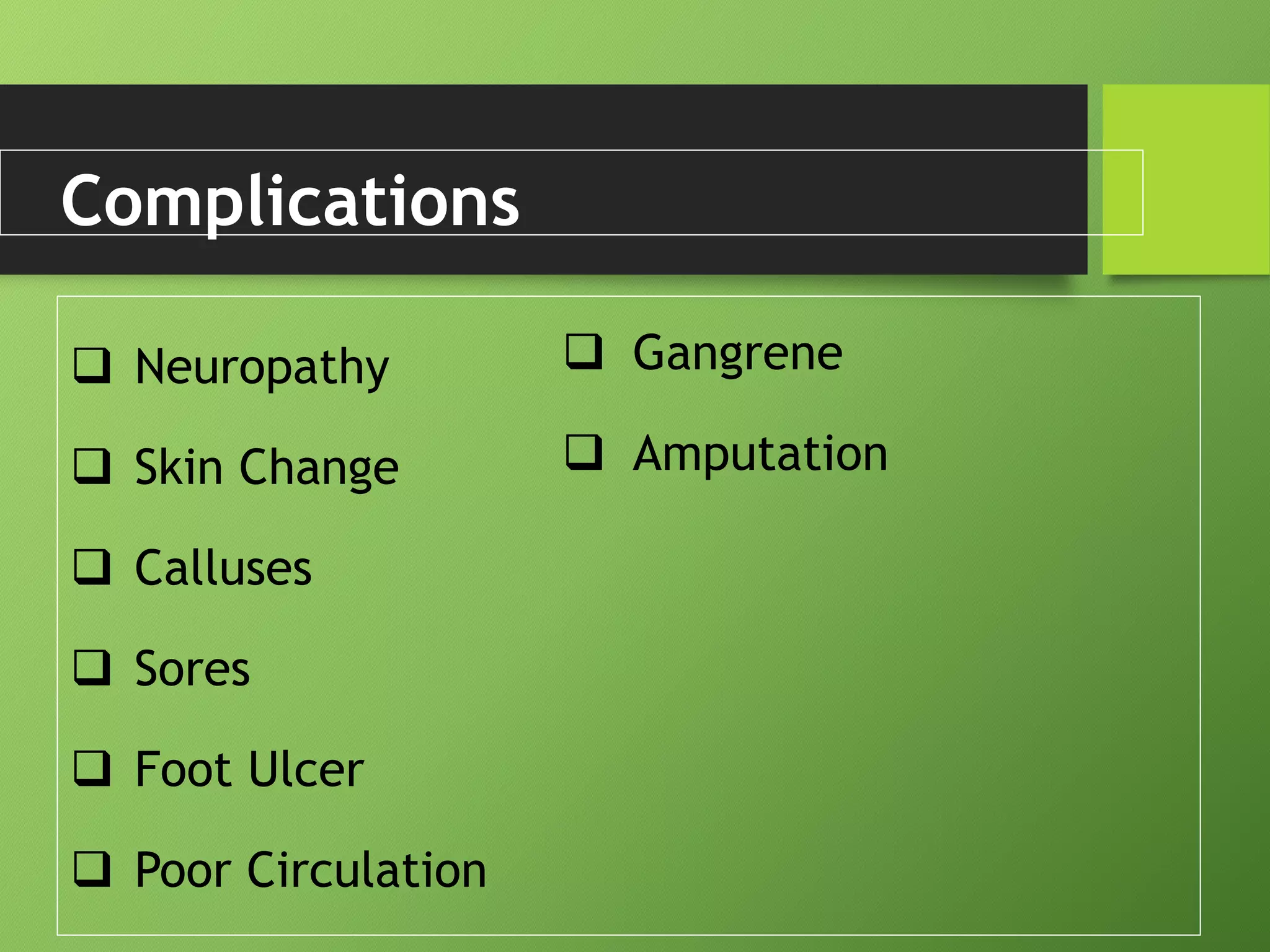 Diabetic Foot Care | PPTX