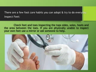 Diabetic Foot Care | PPTX