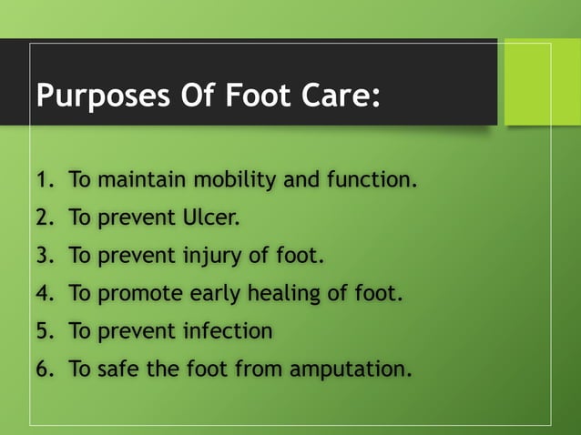 Diabetic Foot Care | PPTX