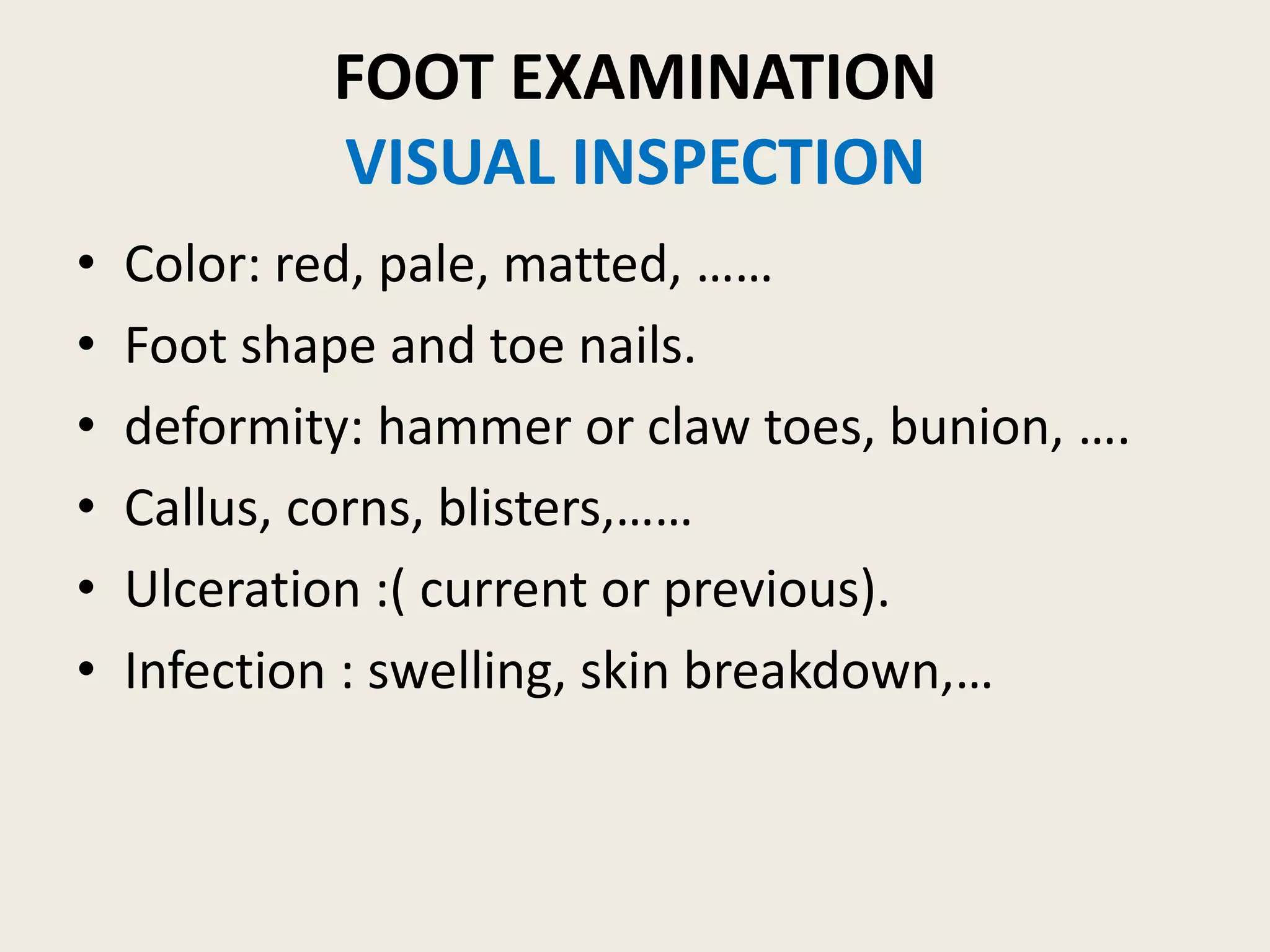 Diabetic foot disease ‫‬ | PPTX