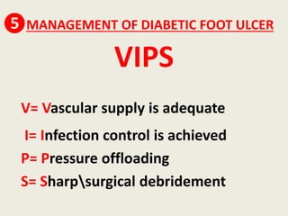 Diabetic foot disease ‫‬ | PPTX