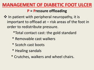 Diabetic foot disease ‫‬ | PPTX