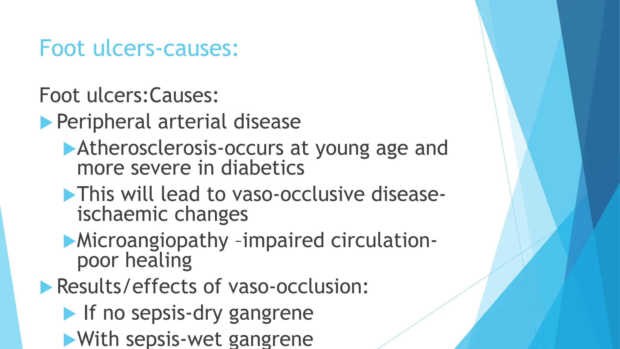 Diabetic Foot management protocol for medical students | PPTX