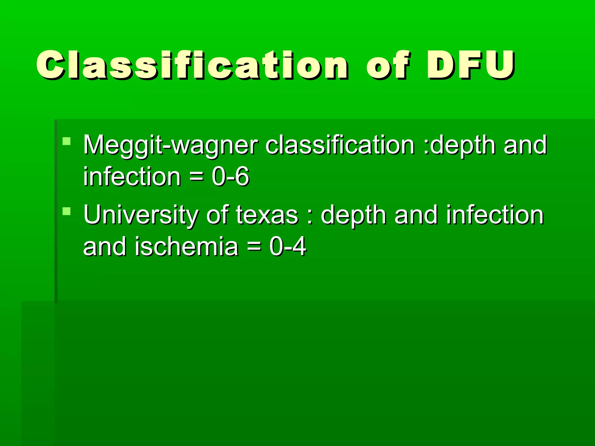 Diabetic foot ulcer | PPT