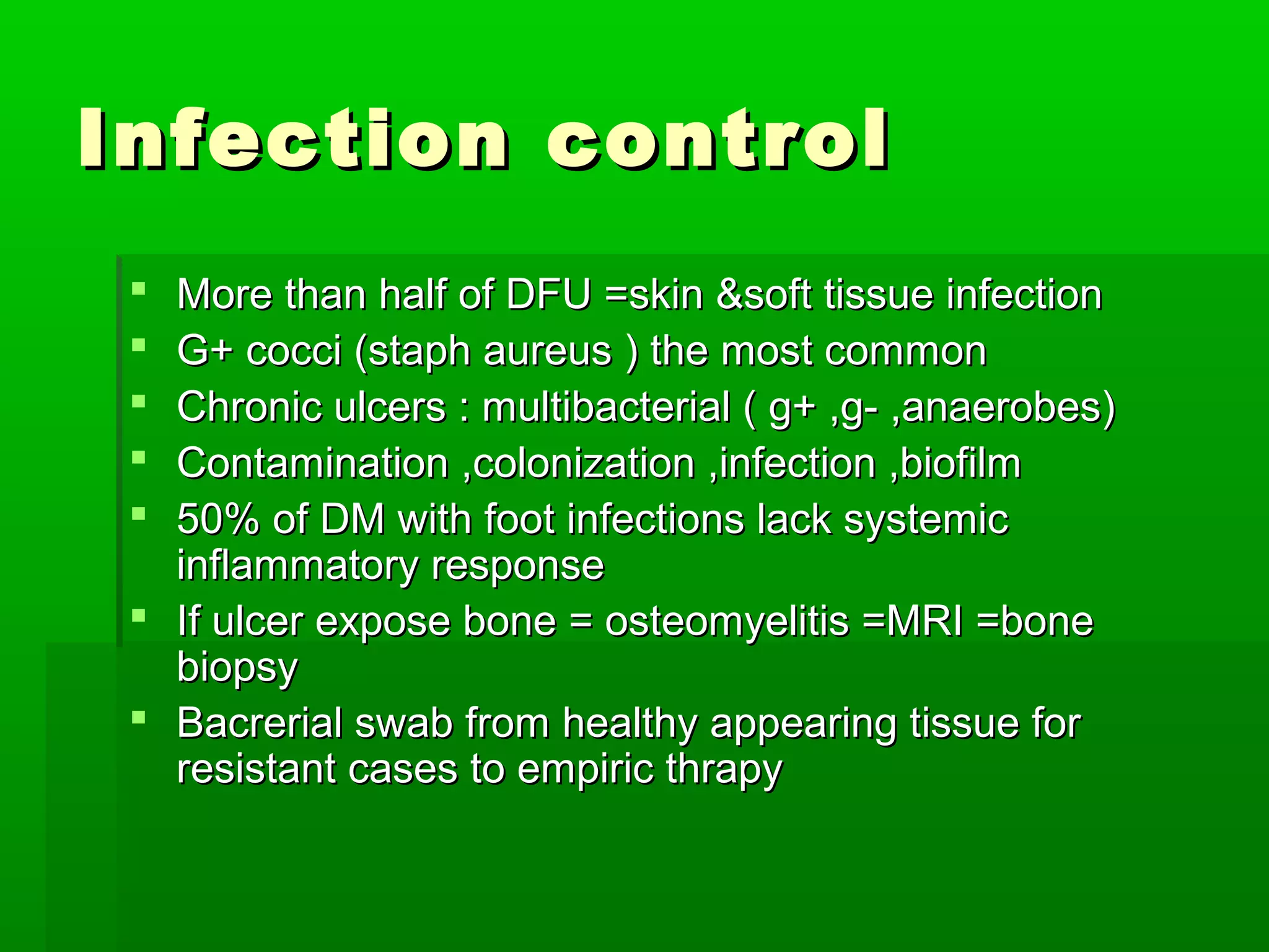Diabetic foot ulcer | PPT