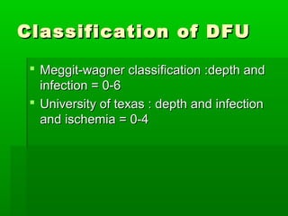 Diabetic foot ulcer | PPT