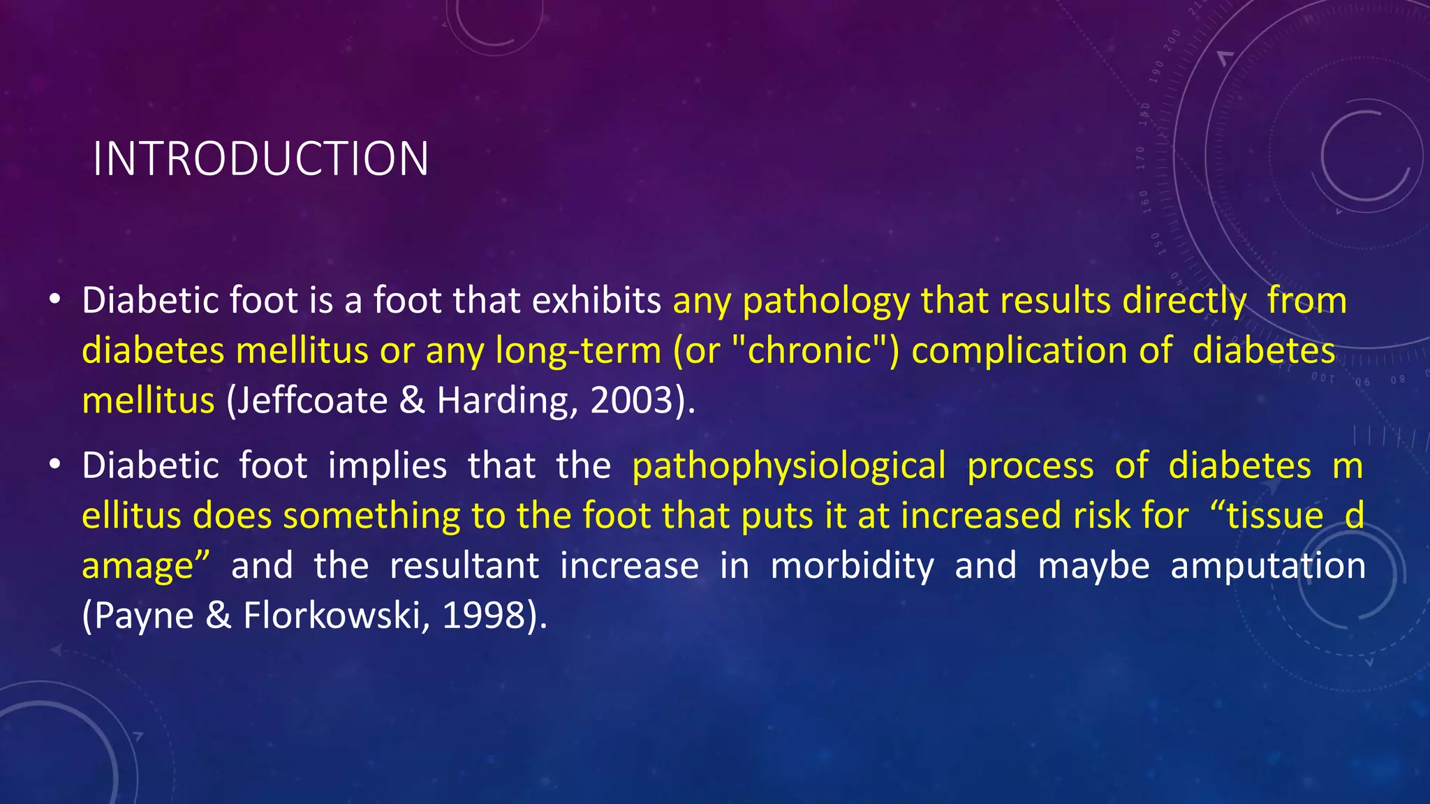 Diabetic foot ulcer | PPTX