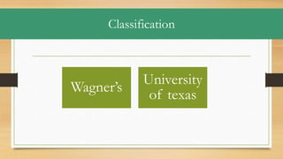 diabetic foot ulcer classification management .pptx