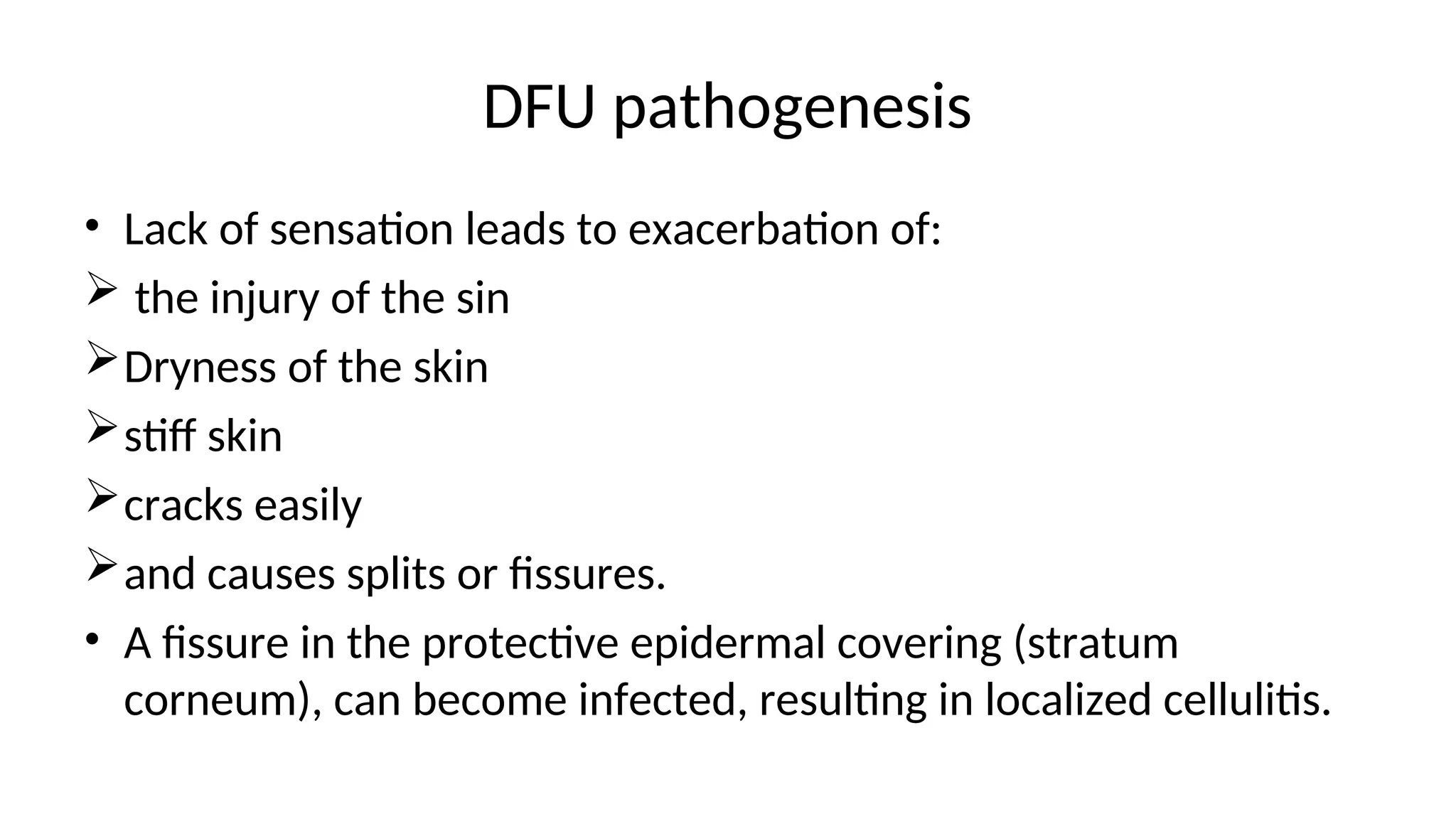 DIABETIC FOOT ULCER.ppt PATHOPHYSIOLOGY. | PPT