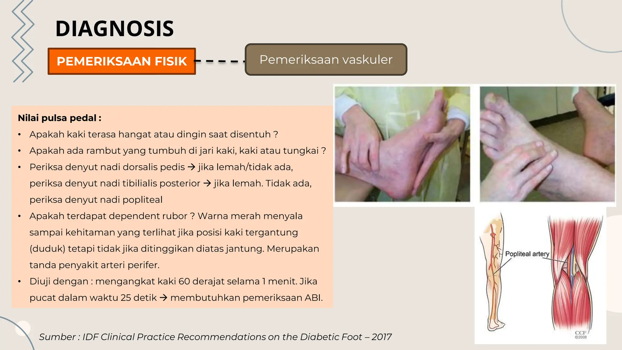 Diabetic Foot Ulcer on the patient in hospital | PPTX