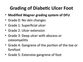 Diabetic Foot- Foot Ulcer Classification.pptx