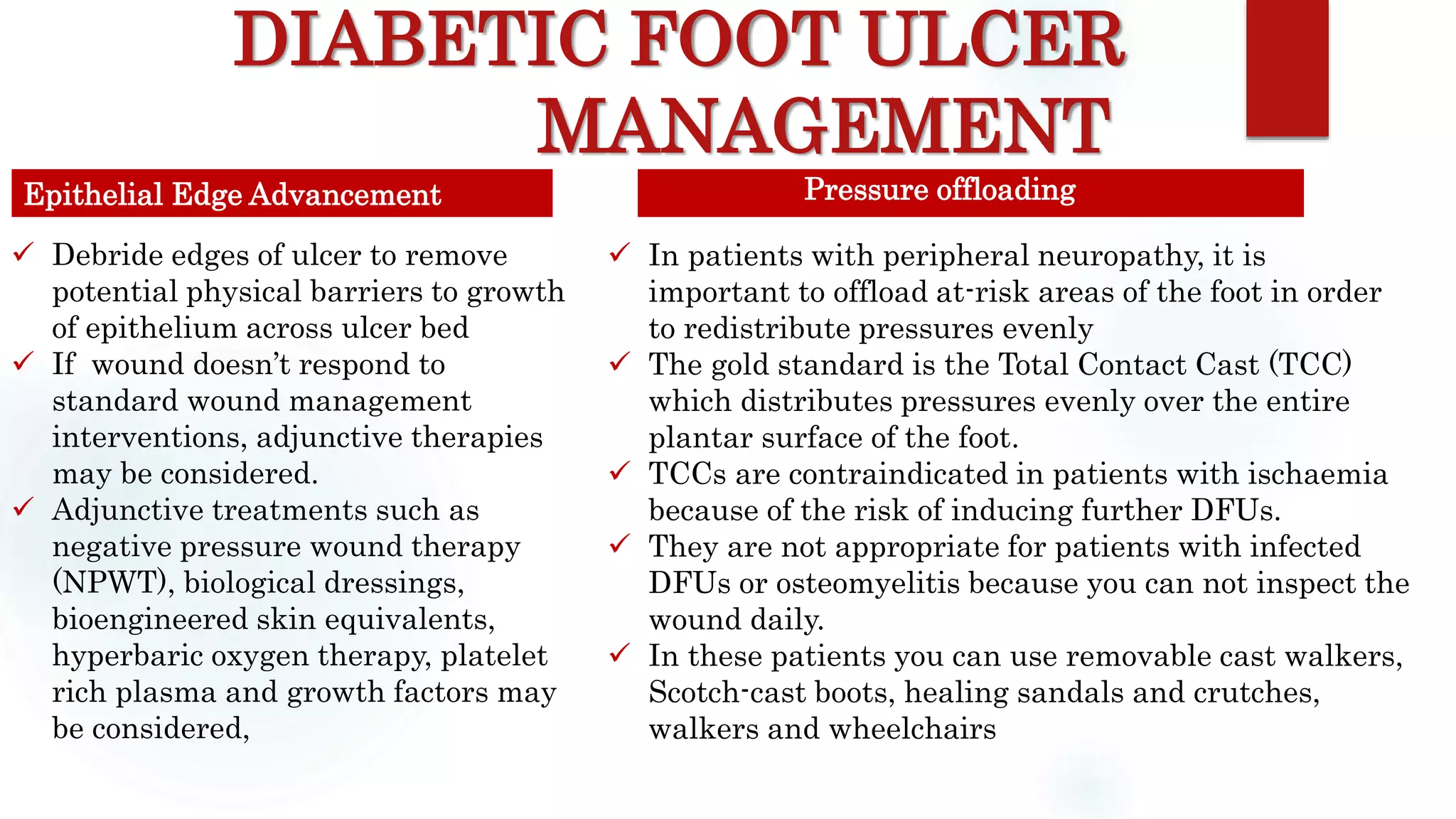 Diabetic foot ulcer / surgical wounds | PPTX